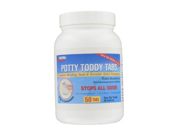 Valterra Potty Toddy Tabs 50 Pack • Q5004 - RV PARTS DEPOT