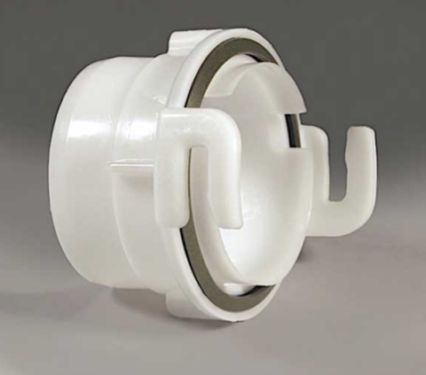 Thetford Bumper Hose Adapter 3"Bayonet x 3"Clamp On • White • 02593 ...