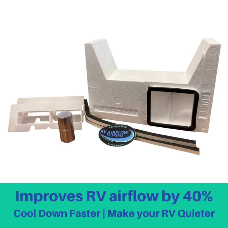 Rv Airflow Systems Rvaf-Fur-Kit Air Conditioner Air Flow System - RV ...