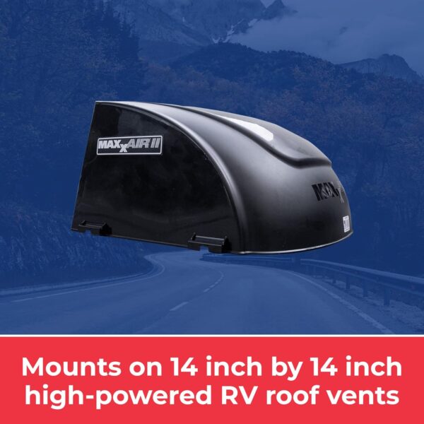 MaxxAir | MaxxAir II | 00-933082 | Black - RV PARTS DEPOT