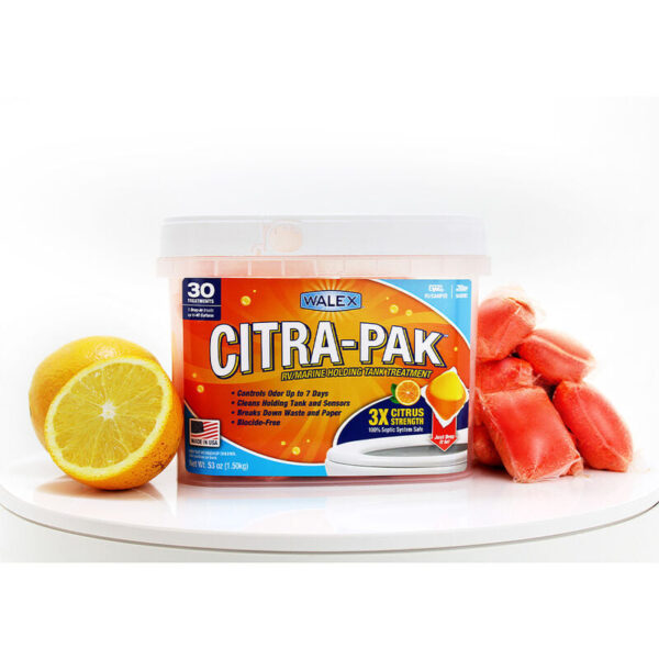 Walex | Black Tank Deodorizer | CITRAPAK30 | 30 Pack | Citrus - RV ...