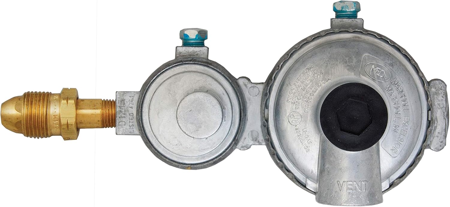 AP Products | LP Gas 2 Stage Regulator 90 Degree Drip Lip Vent | MEGR ...